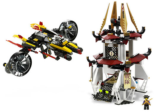 LEGO EXO-FORCE Fight for the Golden Tower 8107