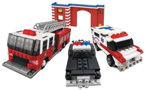 MEGA BLOKS Nano Building System Emergency Response 5981