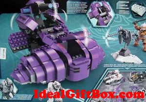 MEGA BLOKS HALO Covenant Wraith 96832